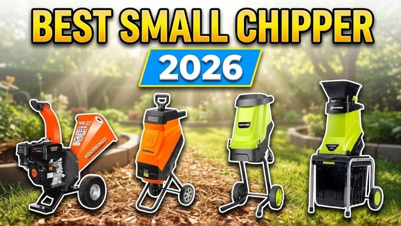 Powerful Yard Cleanup: The Best Small Chipper 2026 Selection