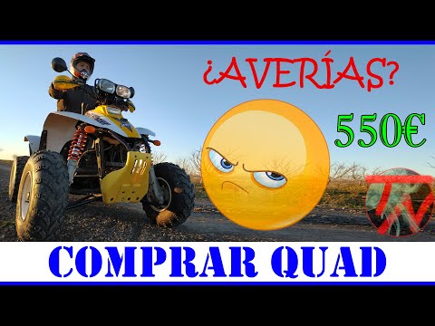Antes de COMPRAR un QUAD de Segunda Mano mira este vídeo ¿NOS ENGAÑAN? | MilAnuncios 😟💰 Polaris 550€
