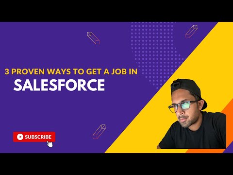 3 things you can do to get a job in the Salesforce ecosystem #shorts #salesforce #jobsearch