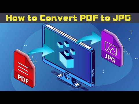 How to Convert PDF to JPG Free | Convert PDF to JPG Windows 10