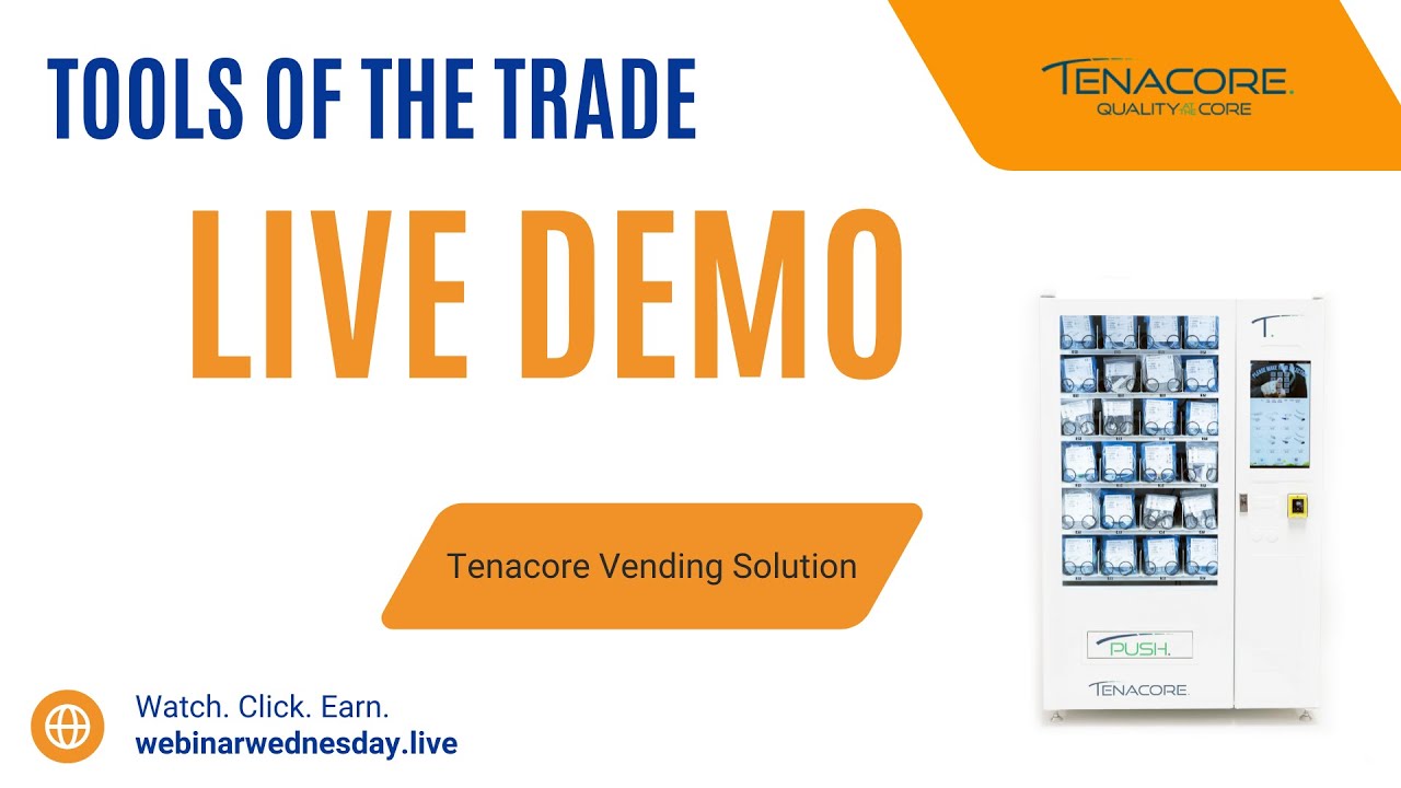 LIVE DEMO Tenacore Vending Solution