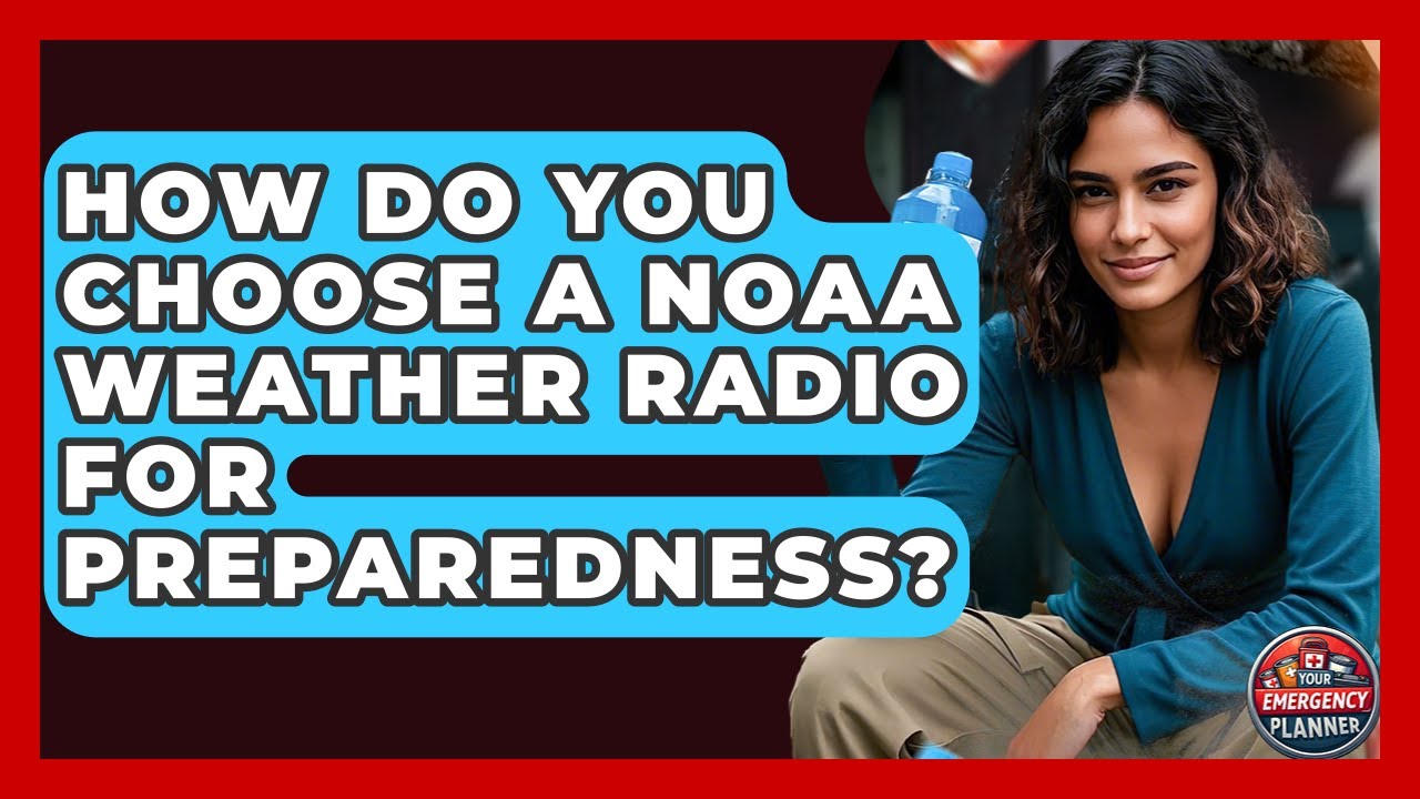 How Do You Choose A NOAA Weather Radio For Preparedness? - Your Emergency Planner