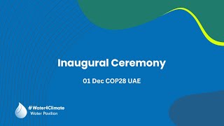 Knowledge hub – Water for Climate Pavilion