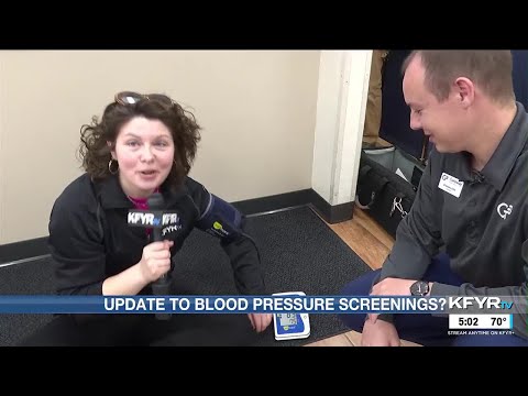New recommendations for blood pressure screenings