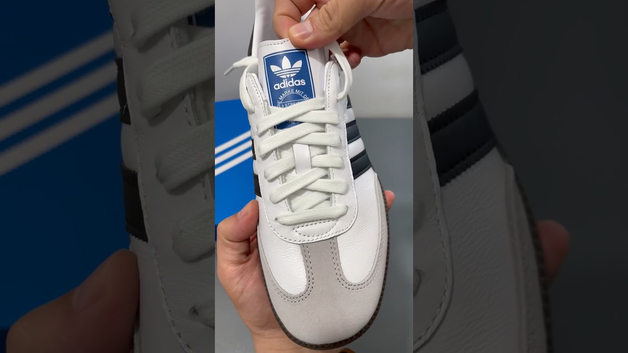 Unboxing | Adidas Samba OG Cloud White #adidas #sneakers #samba #adidasSamba #shorts