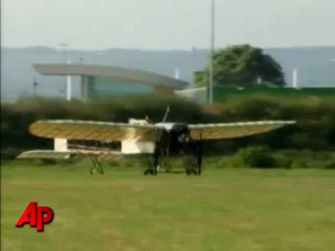 Raw Video: Recreating 1st English Channel Flight