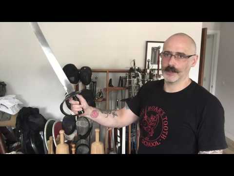 How to hold a sword.