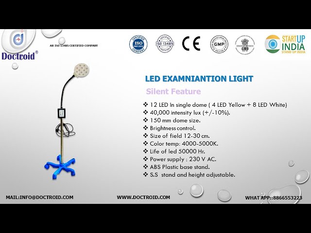 examination and surgical lights - LED Examination Spotlight ...