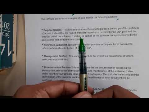 1.9 Software Quality Assurance plan