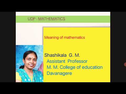 Meaning of Mathematics