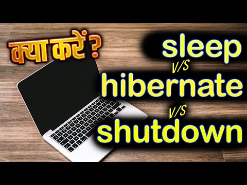 Difference between shutting down vs Hibernate vs Putting it to sleep?