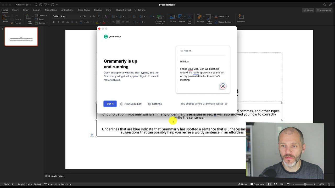 How To Add Grammarly To Powerpoint