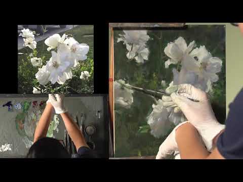 Kyle Ma Painting Roses