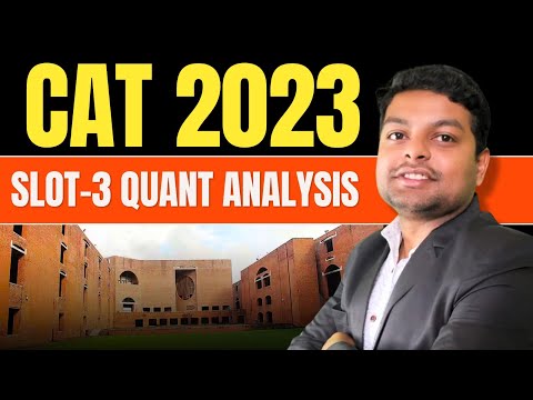 CAT 2023 Slot 3| Important Questions with Solutions| Quants