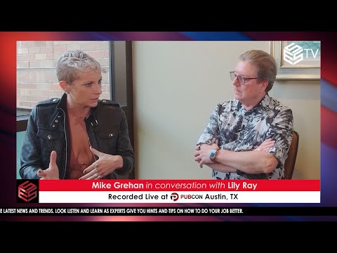 Mike Grehan in conversation with Lily Ray at Pubcon Austin - Mike ...