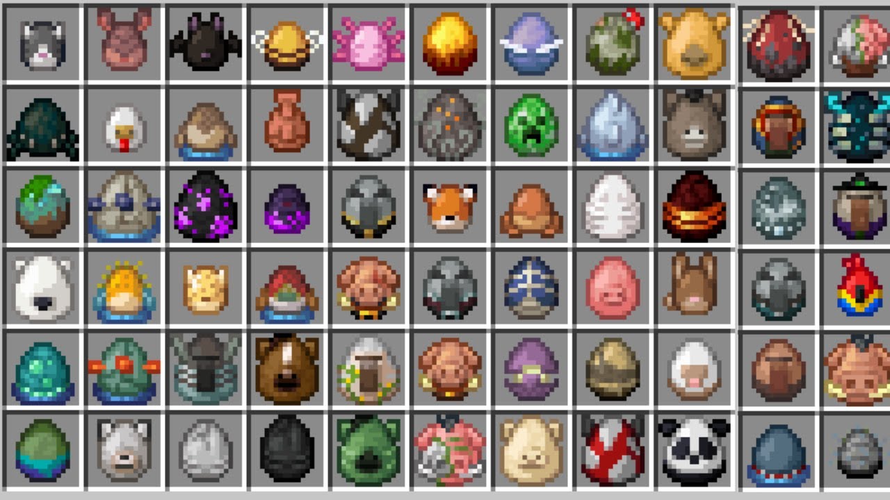 All New Spawn Eggs in Minecraft!