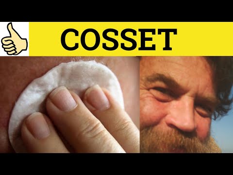 🔵Cosset Meaning - Cosseted Examples - Cosset Definition - Cosseted Defined - GRE 3500 Vocabulary
