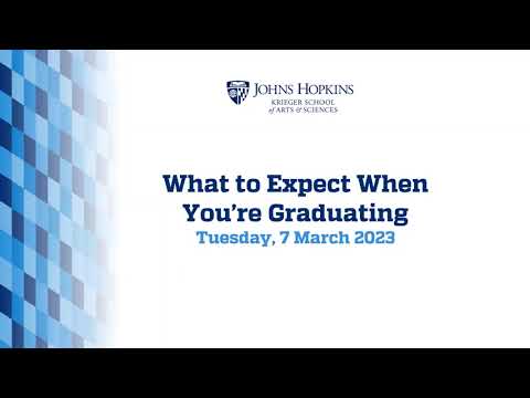 What To Expect When You're Graduating!
