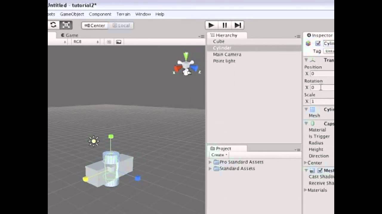 Unity Basic: Parenting