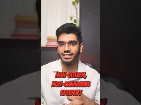 Legislation that bans the purchase of residential real estate by non-Canadians!