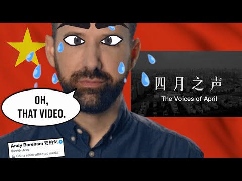 China State Affilated Media ‘Journalist’ Andy Boreham Answers the ...