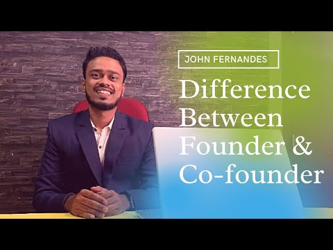 Founder vs Co-founder?