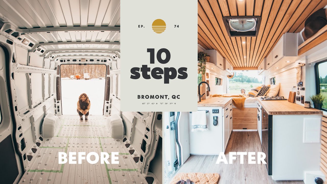 Build YOUR VAN in 10 STEPS - From START to FINISH In only 10 MINUTES
