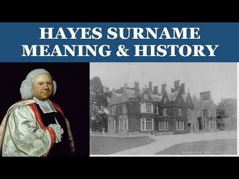 Hayes Surname History