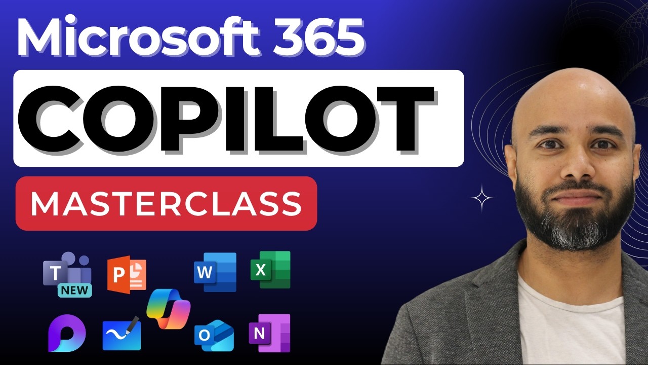 Microsoft 365 Copilot Full Tutorial | Word, Excel, Teams & Outlook (Free Beginner Guide)