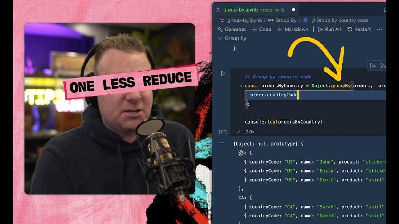 Goodbye Array .reduce