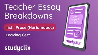 Studyclix | Prose - Hurlamaboc