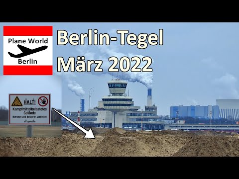Flughafen Berlin-Tegel Airport im März 2022 // Current condition of closed TXL