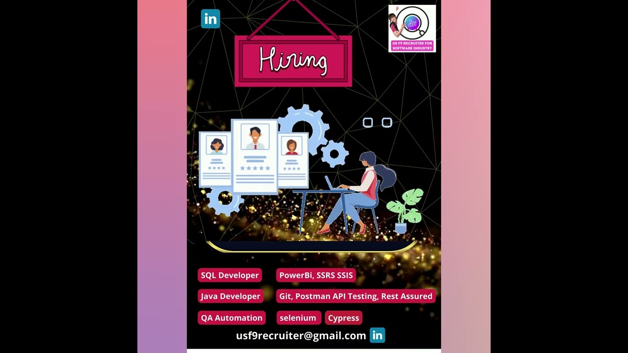 Hiring For Developers Java SQL QA SQL DevOps  Python Salesforce