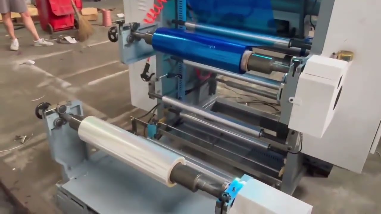 Full printing 1 color flexo printing machine