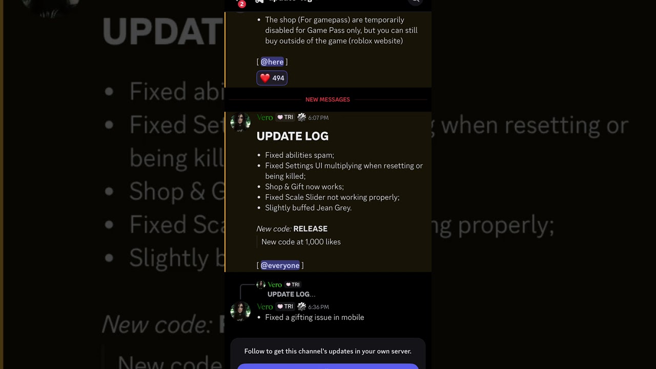 [NEW JOURNEY] NEW CODE | UPDATES #roblox #robloxmarvelgames #marvelrobloxgames #newjourney