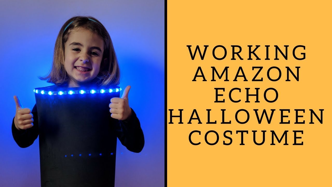 Working Amazon Echo Costume is Too Awesome