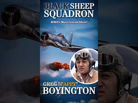 "Pappy" Boyington | Legendary Leader of the Black Sheep Squadron!
