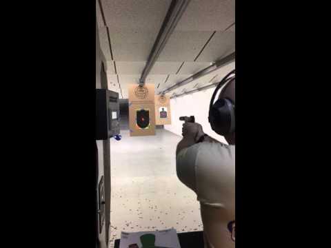 Silencerco Sparrow 22 at indoor range