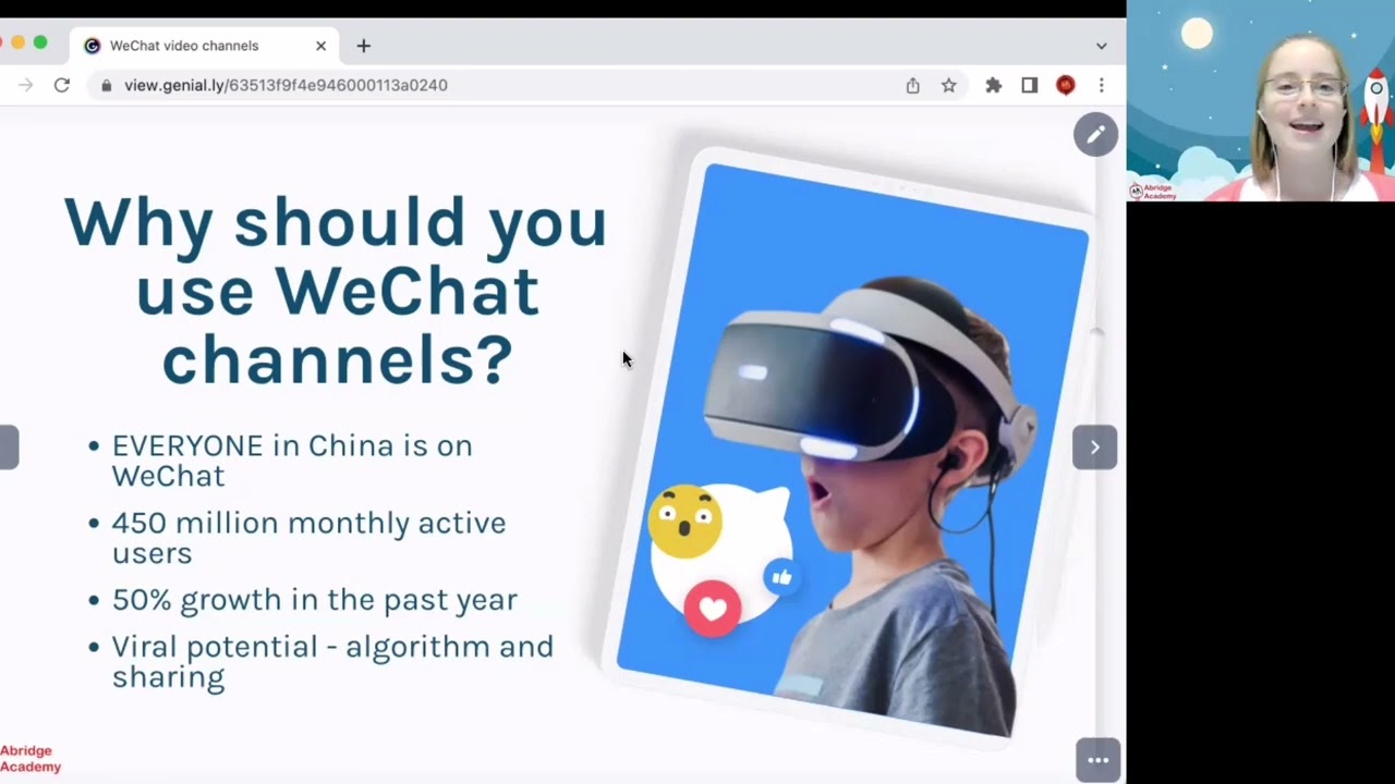 WeChat channels introduction – Abridge Academy