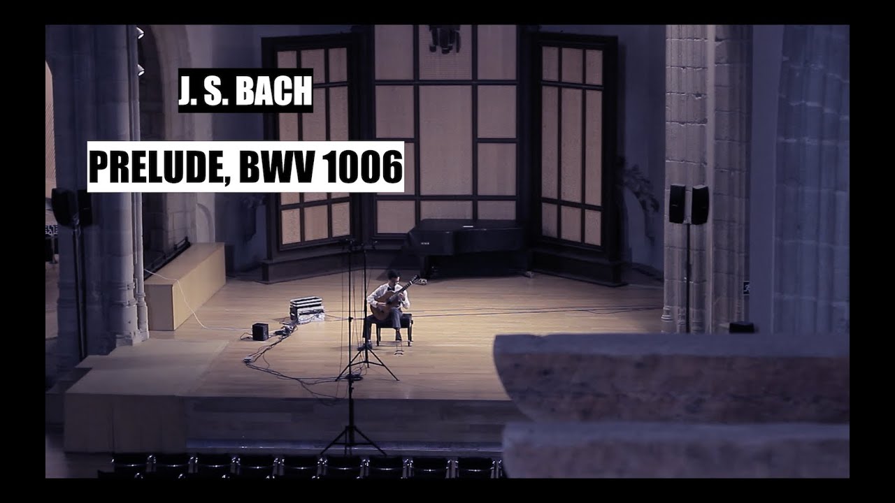 Bin Hu plays Bach Prelude BWV 1006