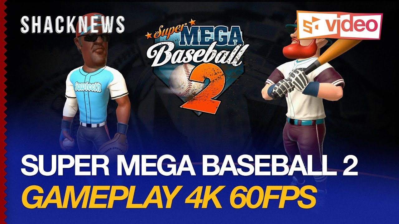 Super Mega Baseball 2 PC Gameplay 4K