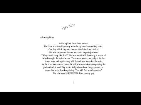 Making a poem using random rhyming words ;)