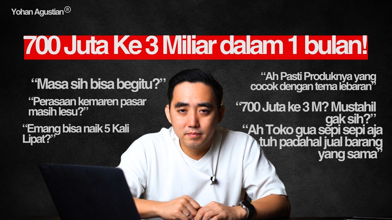 700 JUTA KE 3 MILIAR! TIPS LARIS JUALAN DI SHOPEE
