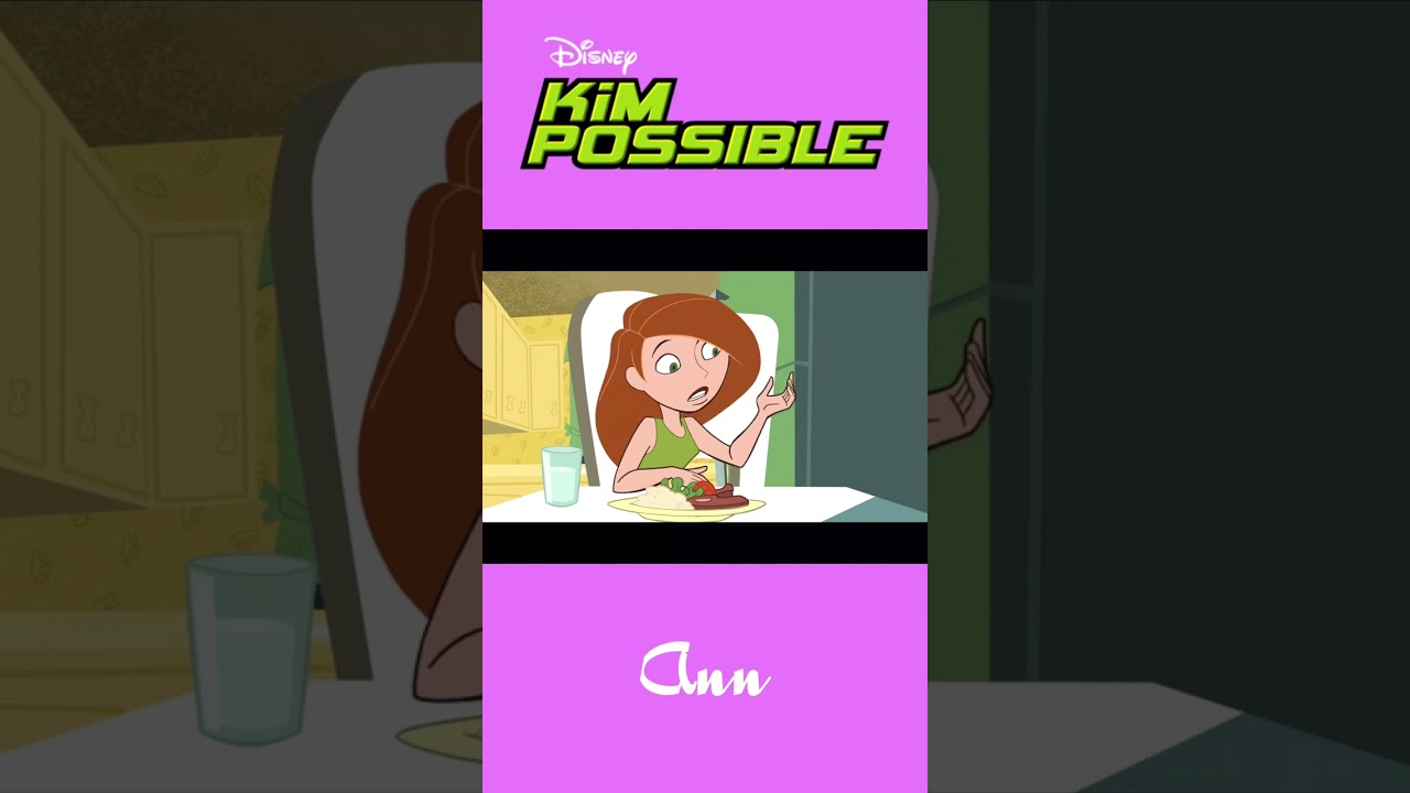 Kim Possible series: Ann Possible edit and drawing