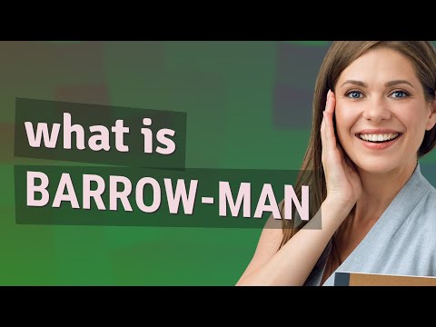 Barrow-man | meaning of Barrow-man