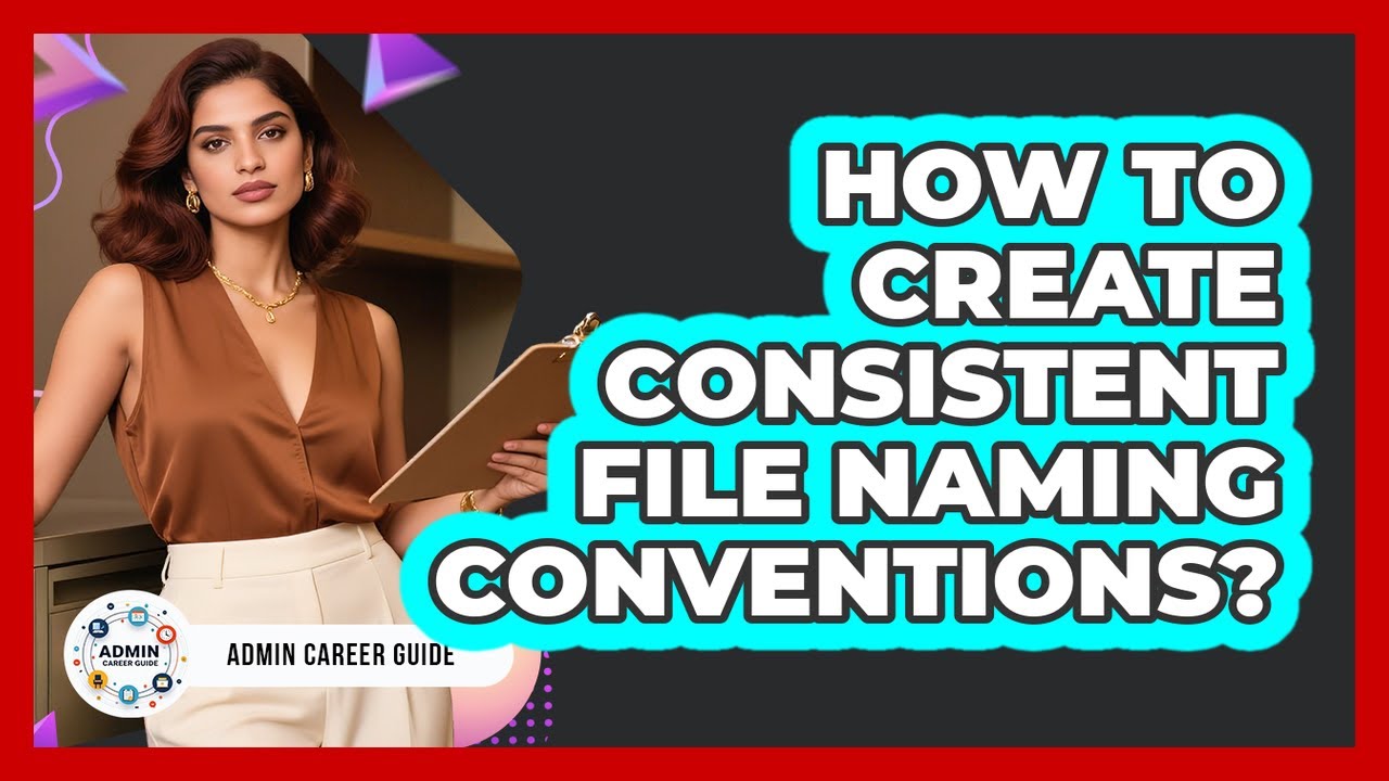 How To Create Consistent File Naming Conventions?