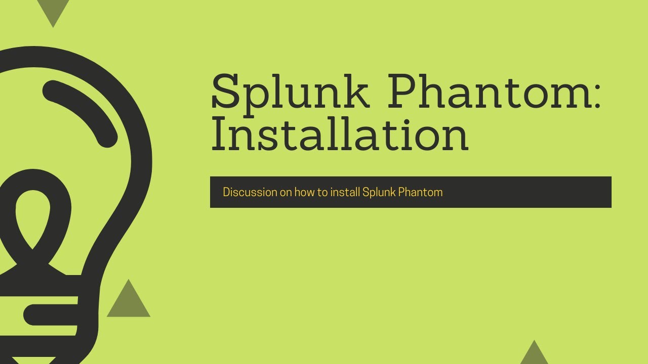 Splunk Phantom : Installation in Google Cloud instance