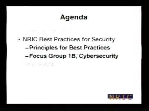 NRIC Best Practices for ISP Security