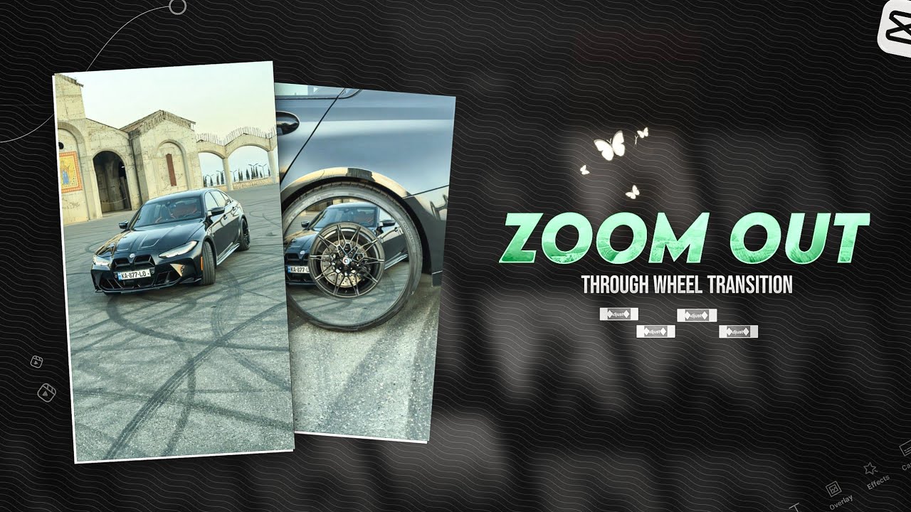 Zoom Out Through Wheel Effect | Transition | Capcut Tutorial |