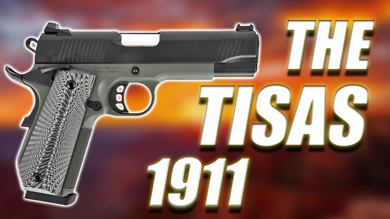 Tisas Full Size 1911 Yukon C10 10mm,/Grey, 10+1, 4.25" Stainless Steel